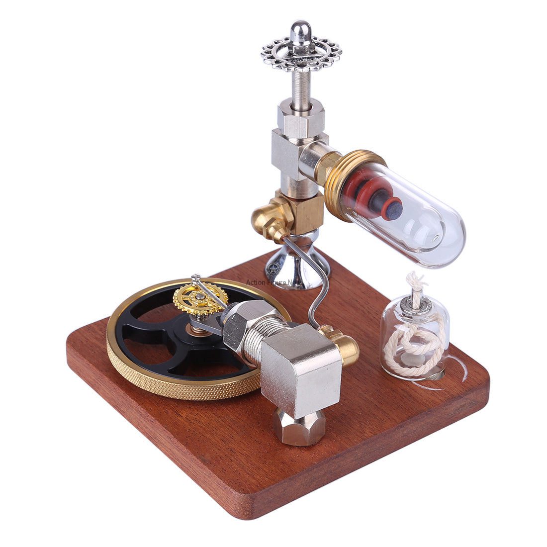 Stirling Engine Model with Horizontal Flywheel | Adjustable Speed ...
