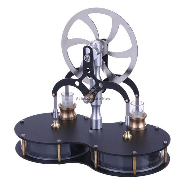 Multi-Cylinder Stirling Engine Twin LTD Stirling Engine Educational Toy ...
