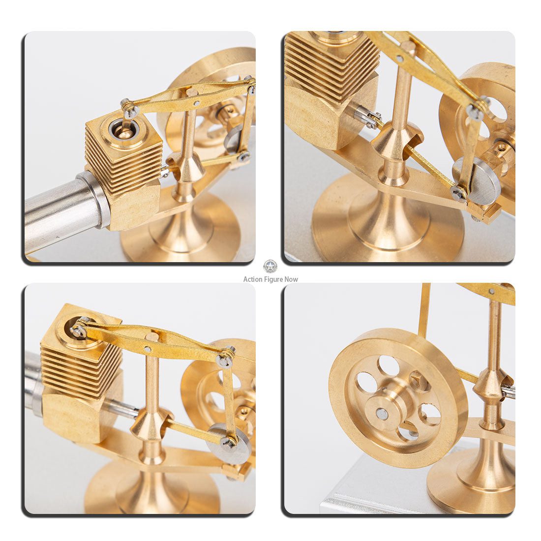 ENJOMOR J02 Stirling Engine: Mini Balance Beam External Combustion ...
