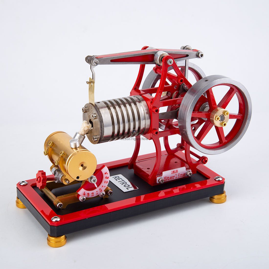 Crossbeam Vacuum Engine Model VE-01 Flame Eater External Combustion ...
