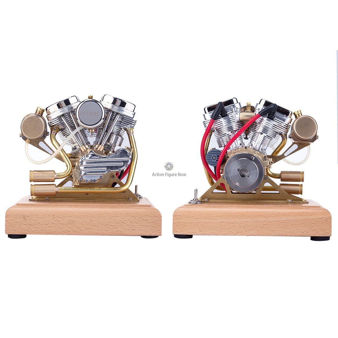 RetroTech R30 4.2cc Mini OHV V2 Motorcycle Engine, Twin-Cylinder Four ...