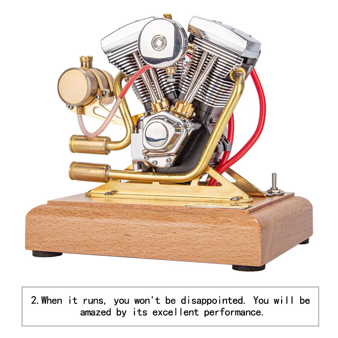 4.2cc Retrol R33 Evolution V2 Mini V-twin OHV Motorcycle Gas Engine