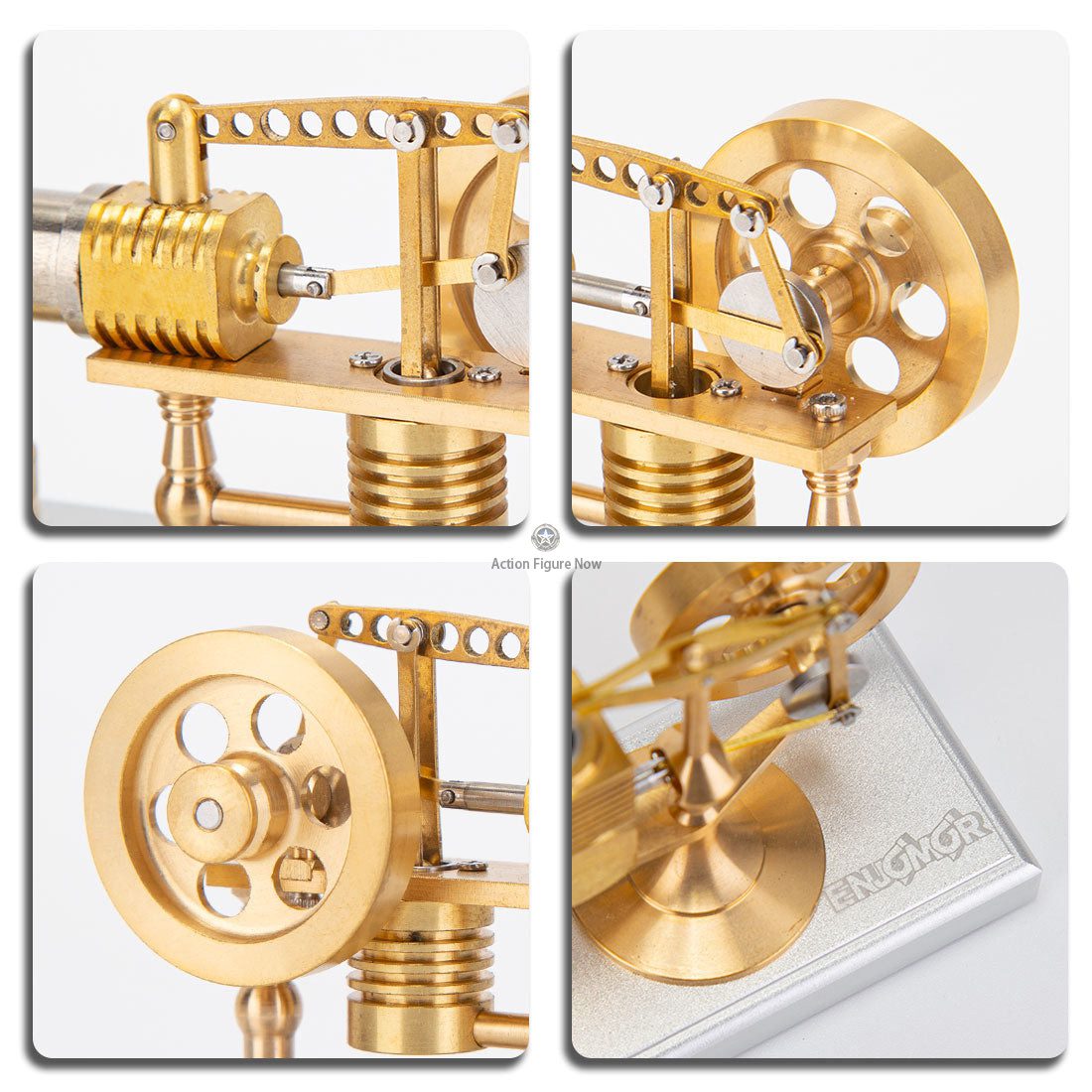 Robinson Stirling Engine Mini Hot Air Stirling External Combustion Engine STEM Toy (RTR Version)