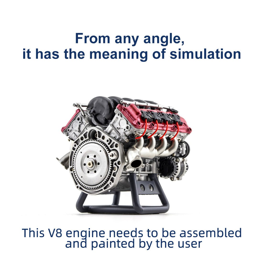 1/8 Scale Model V8 Engine Kit - Build and Customize Your Own Working V8 ...
