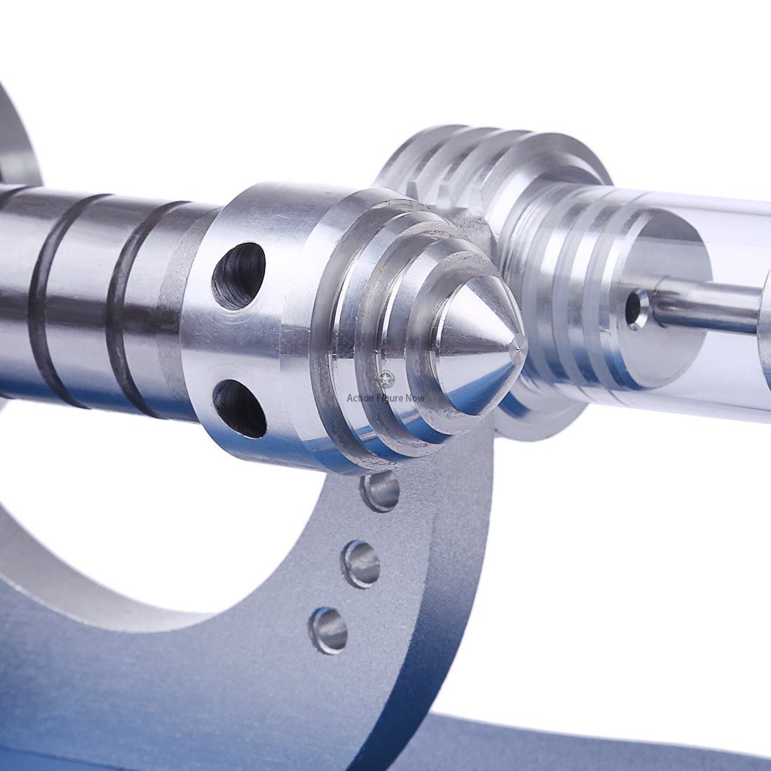 Hot Air Stirling Engine Kit with Generator and Alcohol Burner