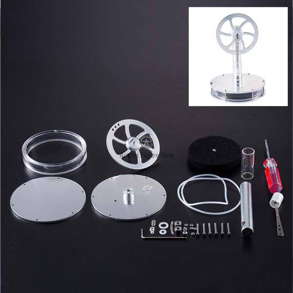 DIY Low-Temperature Stirling Engine Kit - Steam Heat Engine Motor Model ...