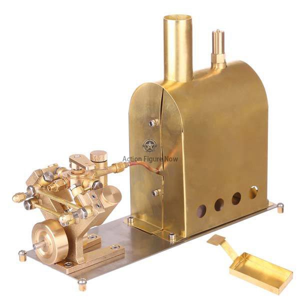 Mini Steam Engine Kit: Microcosm M2C Marine Steam Engine with Boiler
