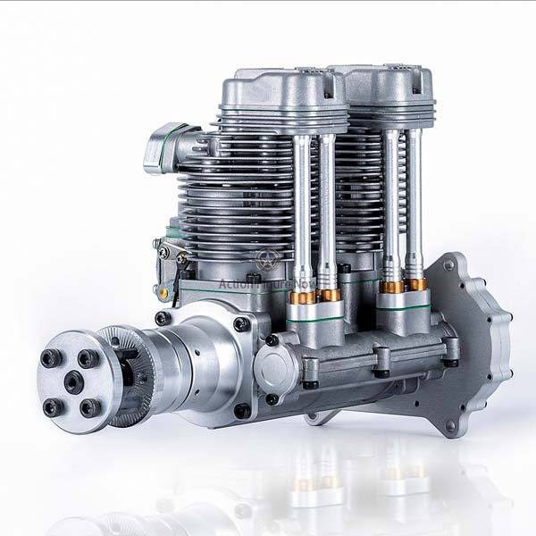 NGH GF60i2-60cc Inline Twin-Cylinder Four-Stroke Gas Engine for RC ...