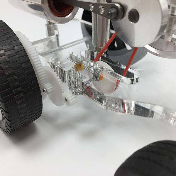 Stirling Engine Car Model: Steering and Educational Science Toy