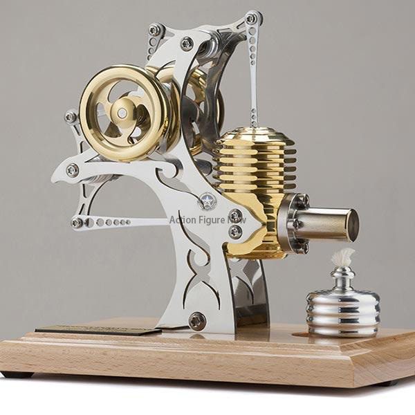 High-Precision Stirling Engine Model Kit - 2500 RPM Single-Cylinder ...