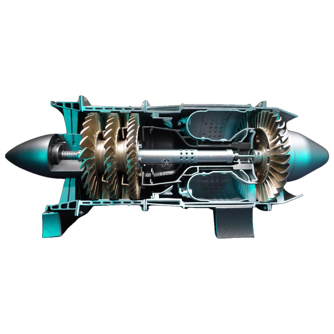 WP-85 Turbojet DIY Engine Model Kit - 1/3 Scale Jet Engine Building Kit