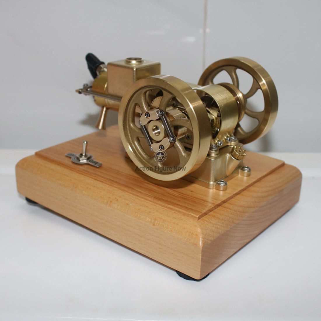 M17 1.6cc Mini Micro Hit-and-Miss Engine - Evaporated Water-cooled 4 ...