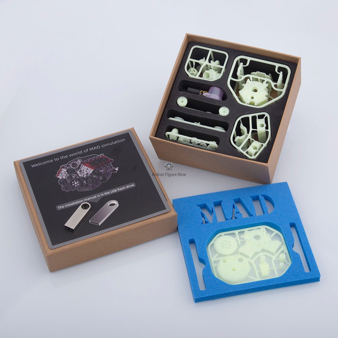 1/8 Scale Model V8 Engine Kit - Build and Customize Your Own Working V8 ...