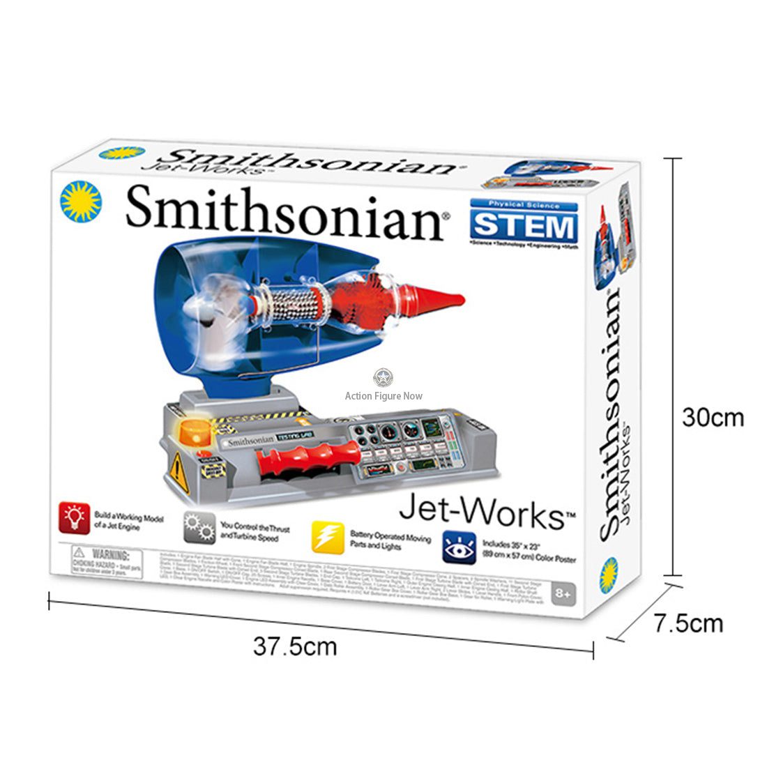 Smithsonian Jet Engine Model Kit: Build Your Own Realistic Turbofan Jet ...