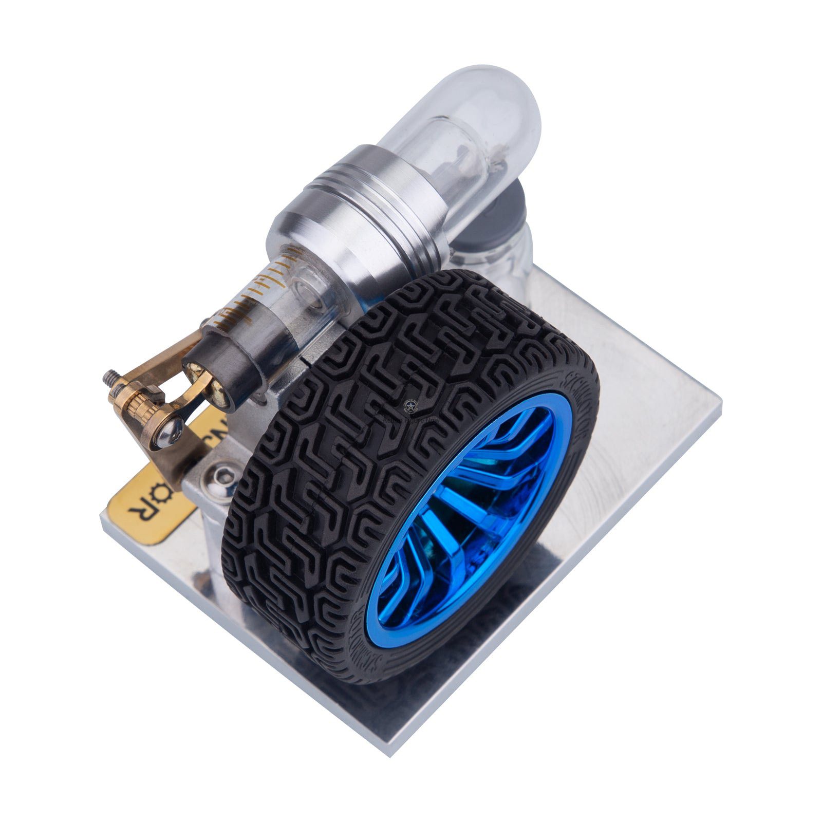 Mini Alpha Stirling Engine with Rocker Arm and Connecting Rod - Science ...