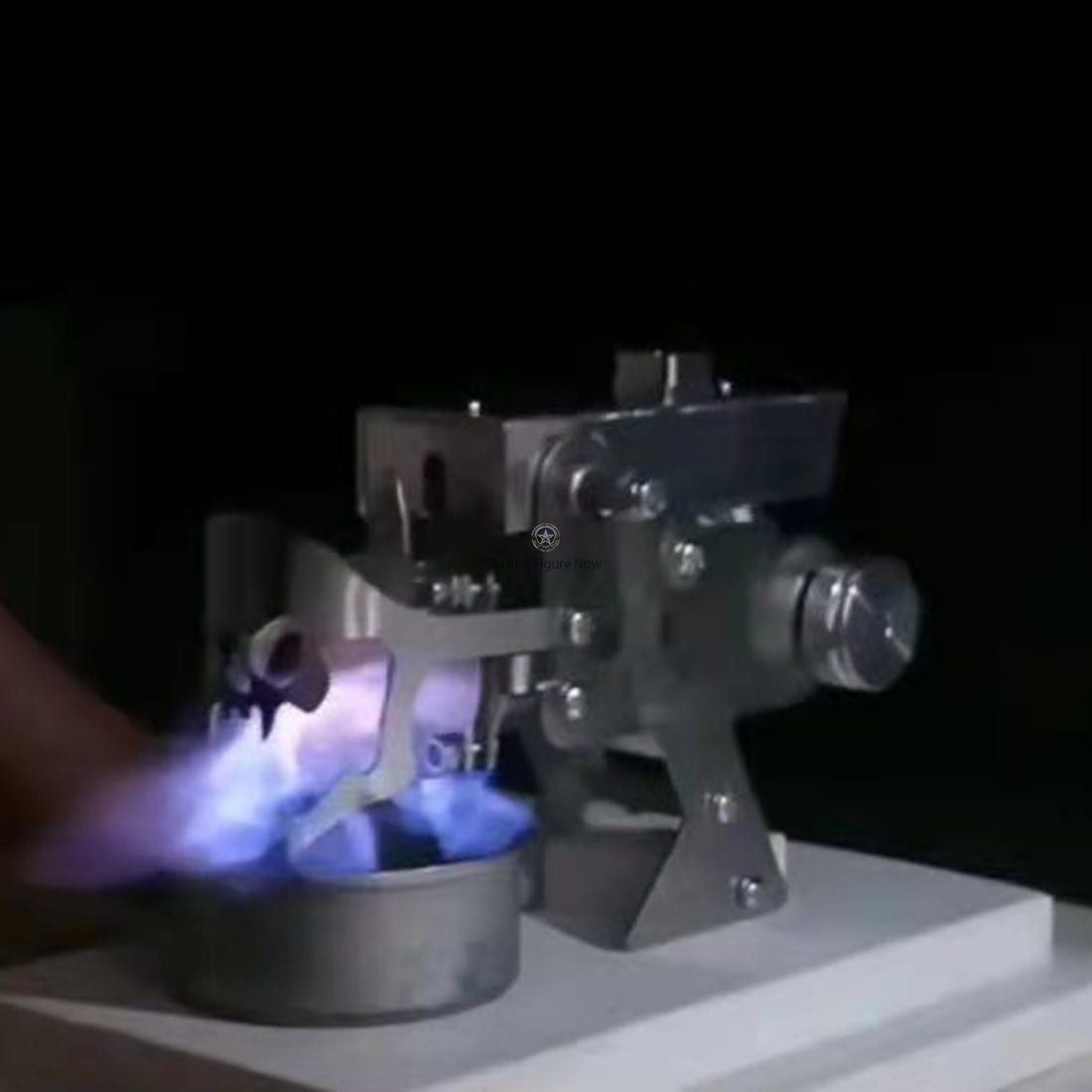 Stirling Engine Model Flame Licker with Skeleton Windshield for Science ...