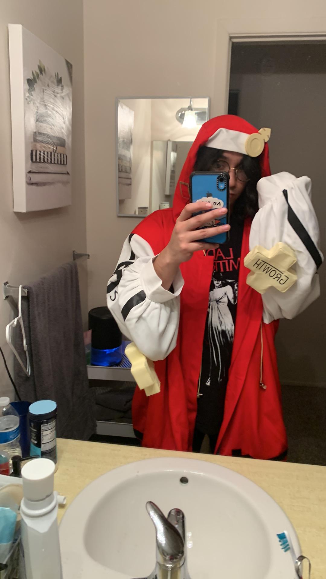 Guilty Gear -Strive- Bridget Hoodie Blue/Pink Cosplay Costume